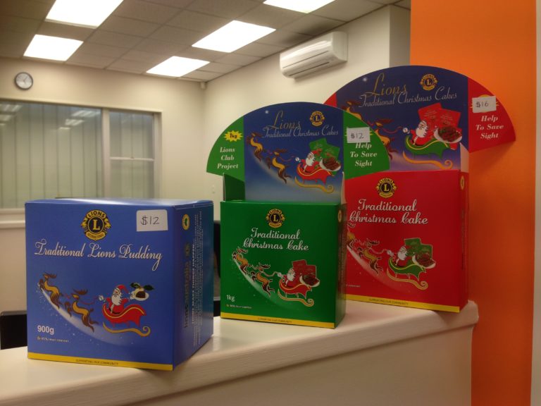 Lions Christmas Cakes & Puddings - The Lions Club of the City of Adelaide