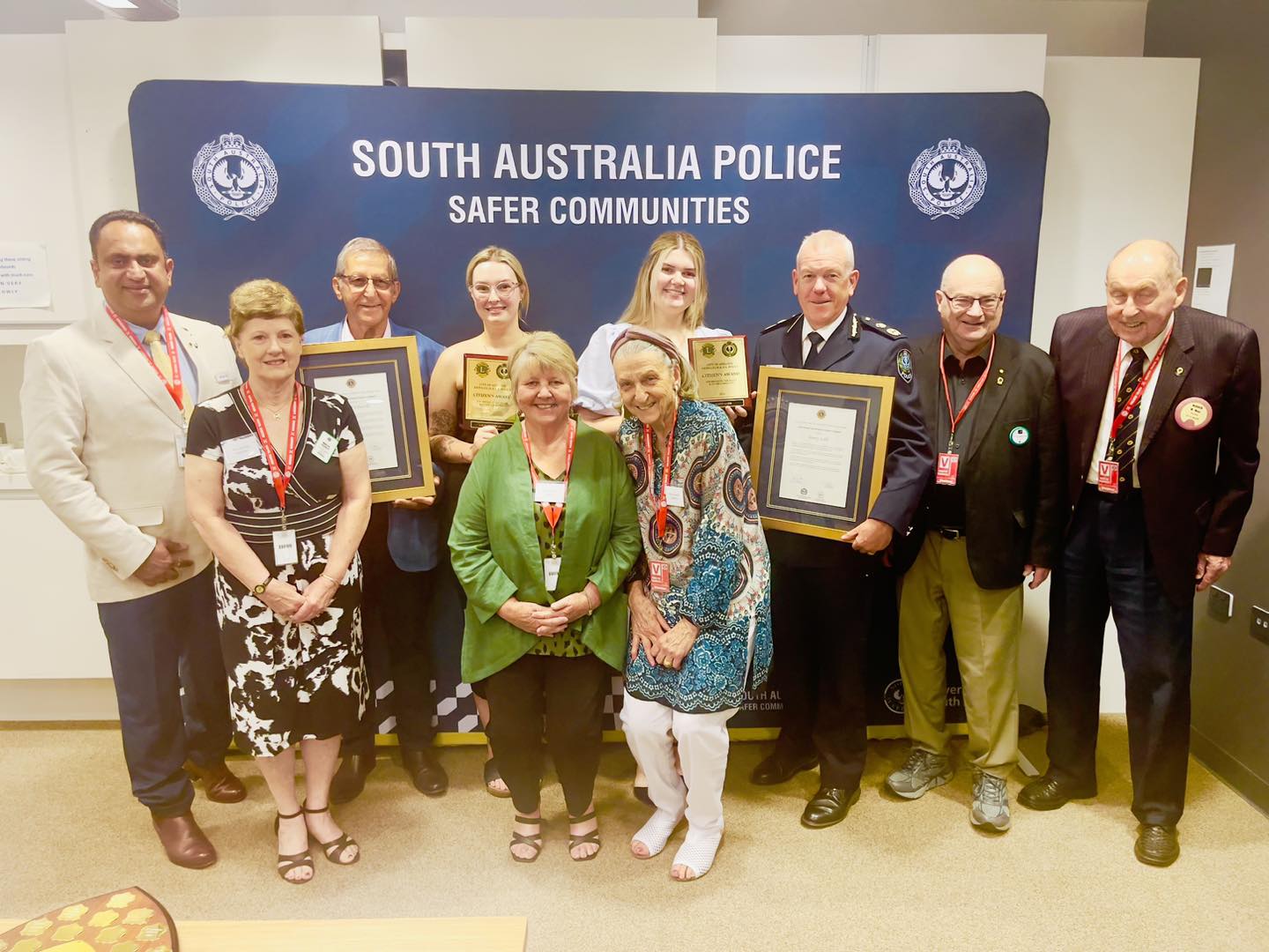 Lions & SAPOL Citizen of the Year 2022 - The Lions Club of the City of ...